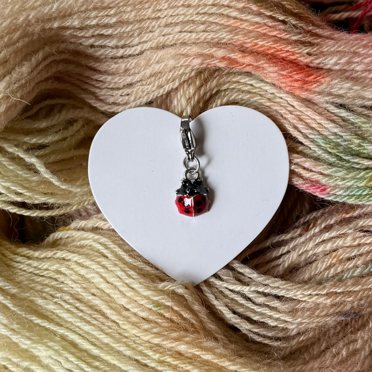 Ladybug Stitch Marker – mellyknits