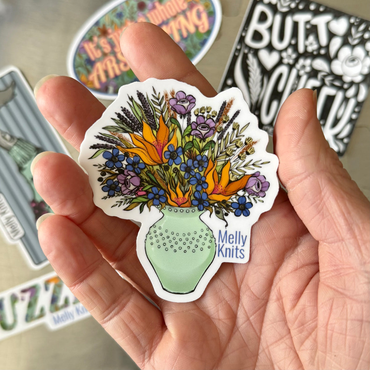 Stickers! – mellyknits